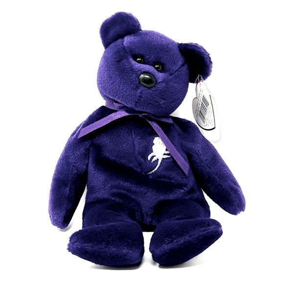Ty | Toys | Ty Beanie Babies Princess The Bear Diana 997 Plush Retired ...